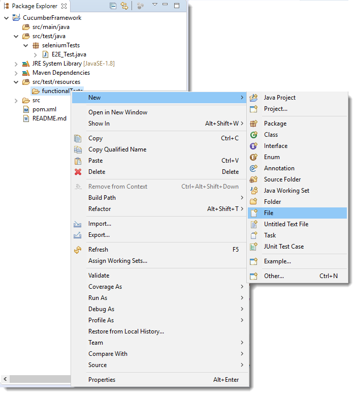 How to Convert Selenium Test into Cucumber BDD Style test How to Convert Selenium Test into Cucumber BDD Style test